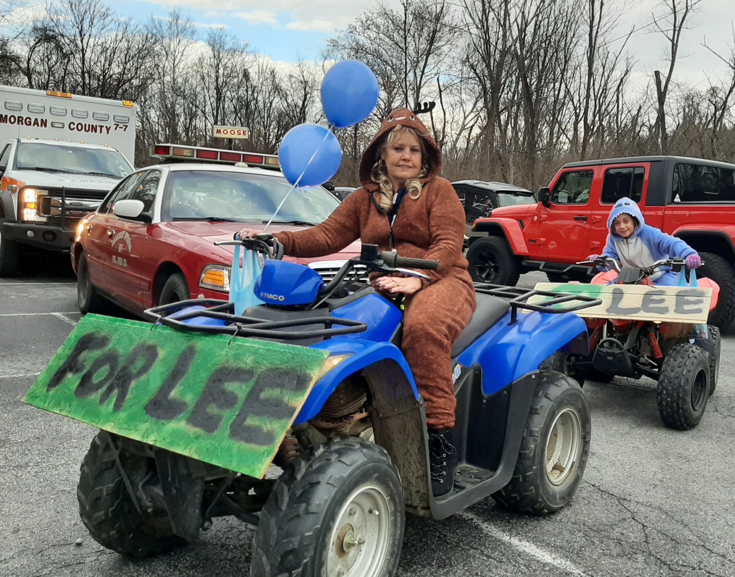 Special vehicle parade rolls for Lee - Morgan Messenger