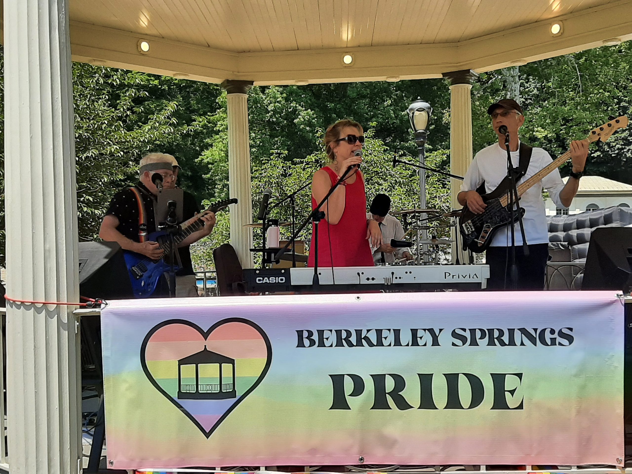 Pride picnic in the park flourishes despite scorching heat - Morgan ...
