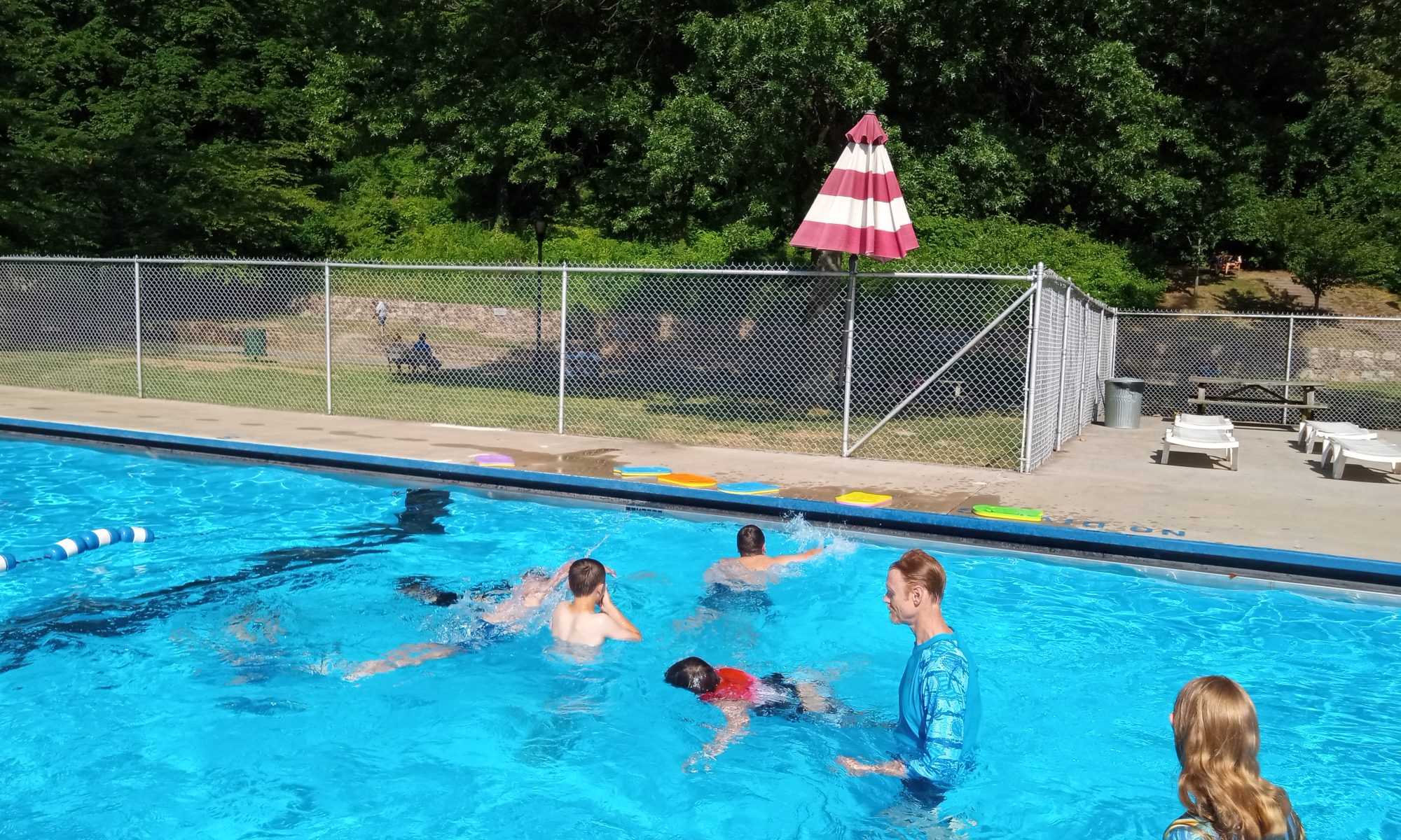 Local kids keeping cool while learning to swim safely - Morgan Messenger