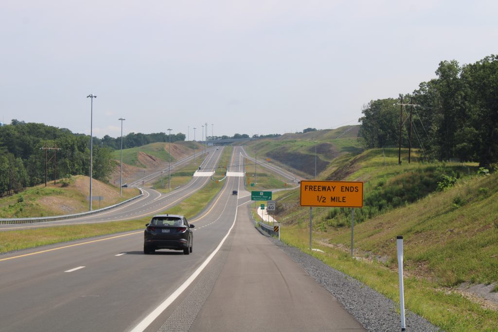 Bypass opens to public traffic…mostly - Morgan Messenger