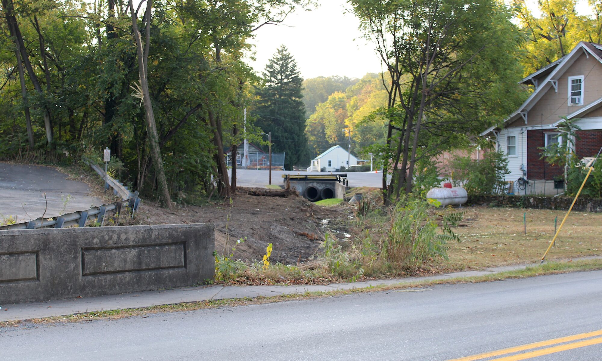 Sewer line upgrades ongoing near Biser Street - Morgan Messenger