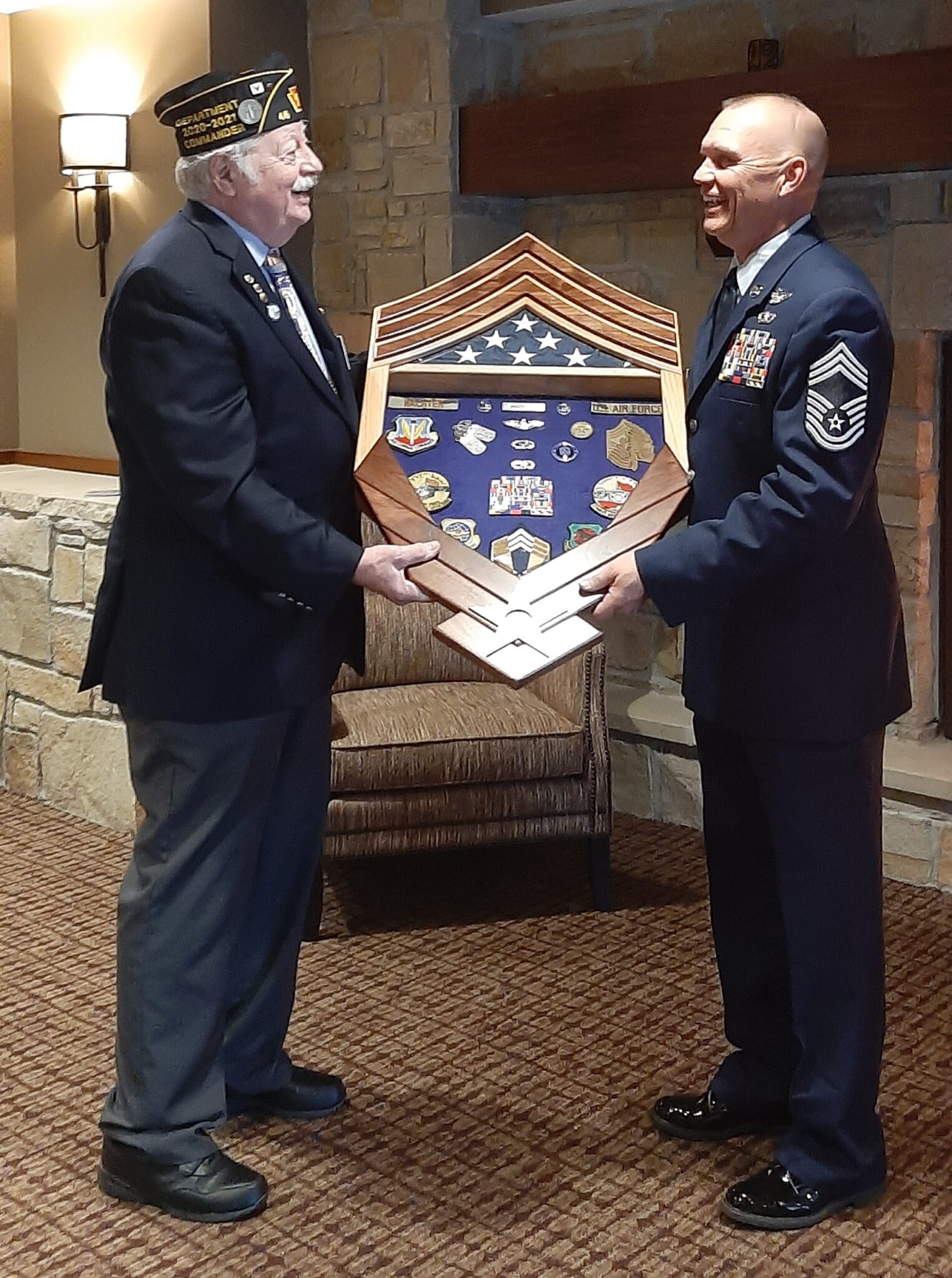 Scott Wachter honored in military retirement ceremony - Morgan Messenger