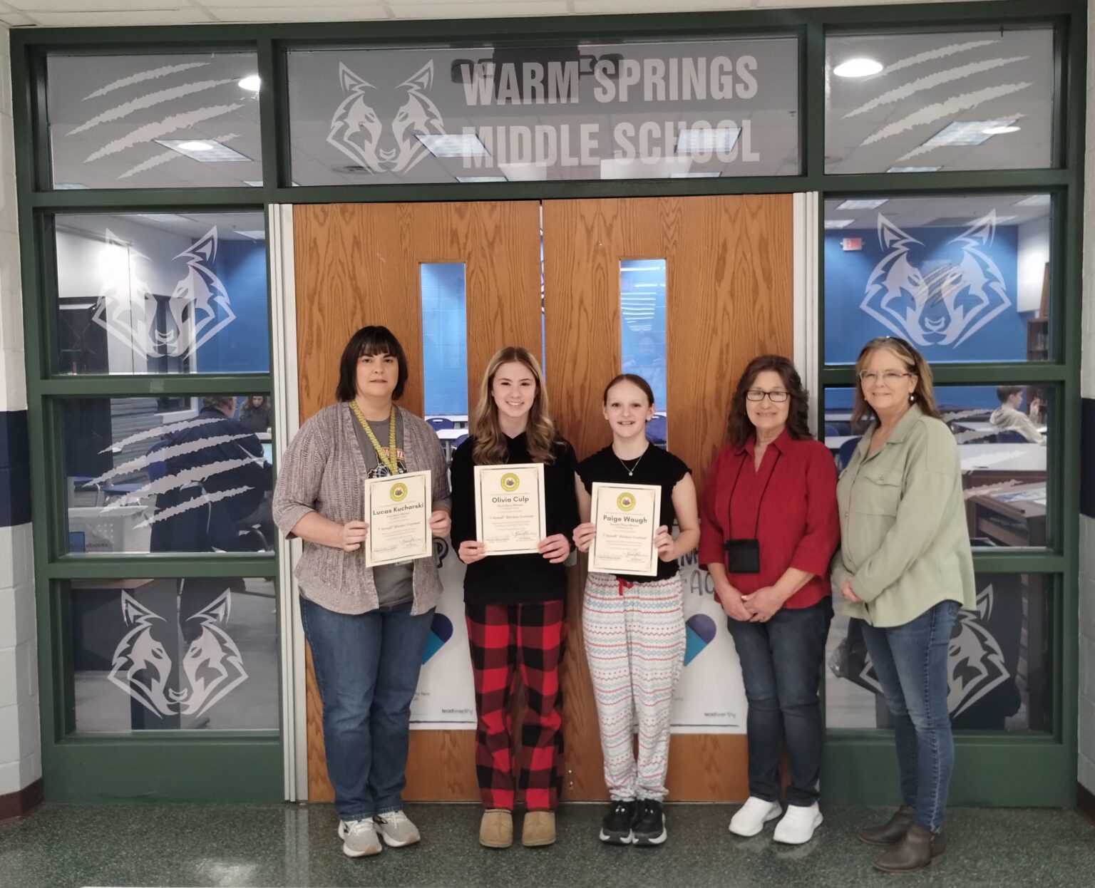 Students create winning county designs in voting sticker contest ...