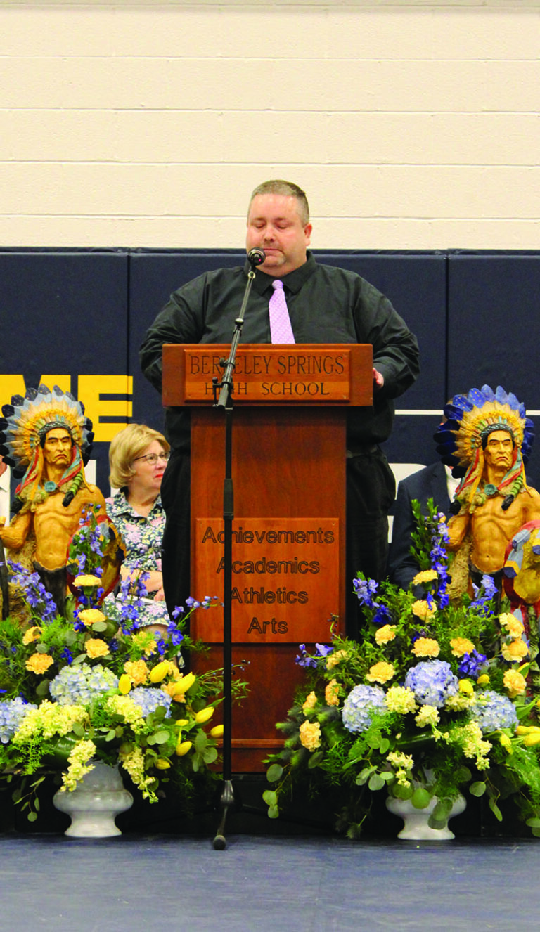 Stepping into the future: Staff, families honor Berkeley Springs High ...